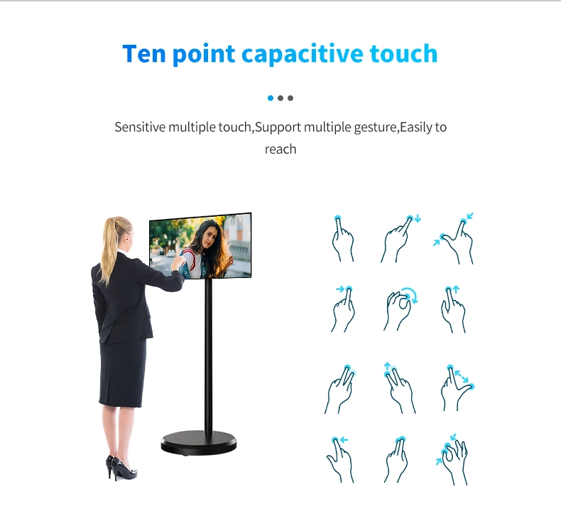 21.5 inch standby me tv smart moveable display – digital signage